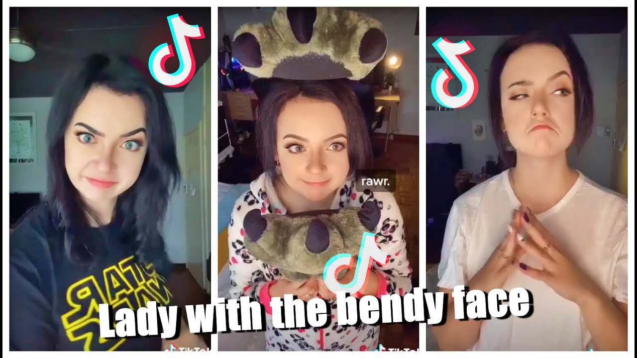 Crystal Noleen G.K - The Lady With The Bendy Face TikTok compilation ...