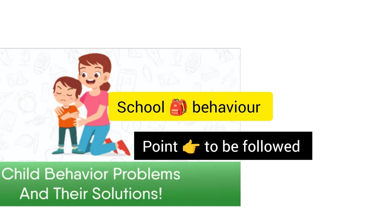 School 🏫 behaviour points to be noted - YouTube