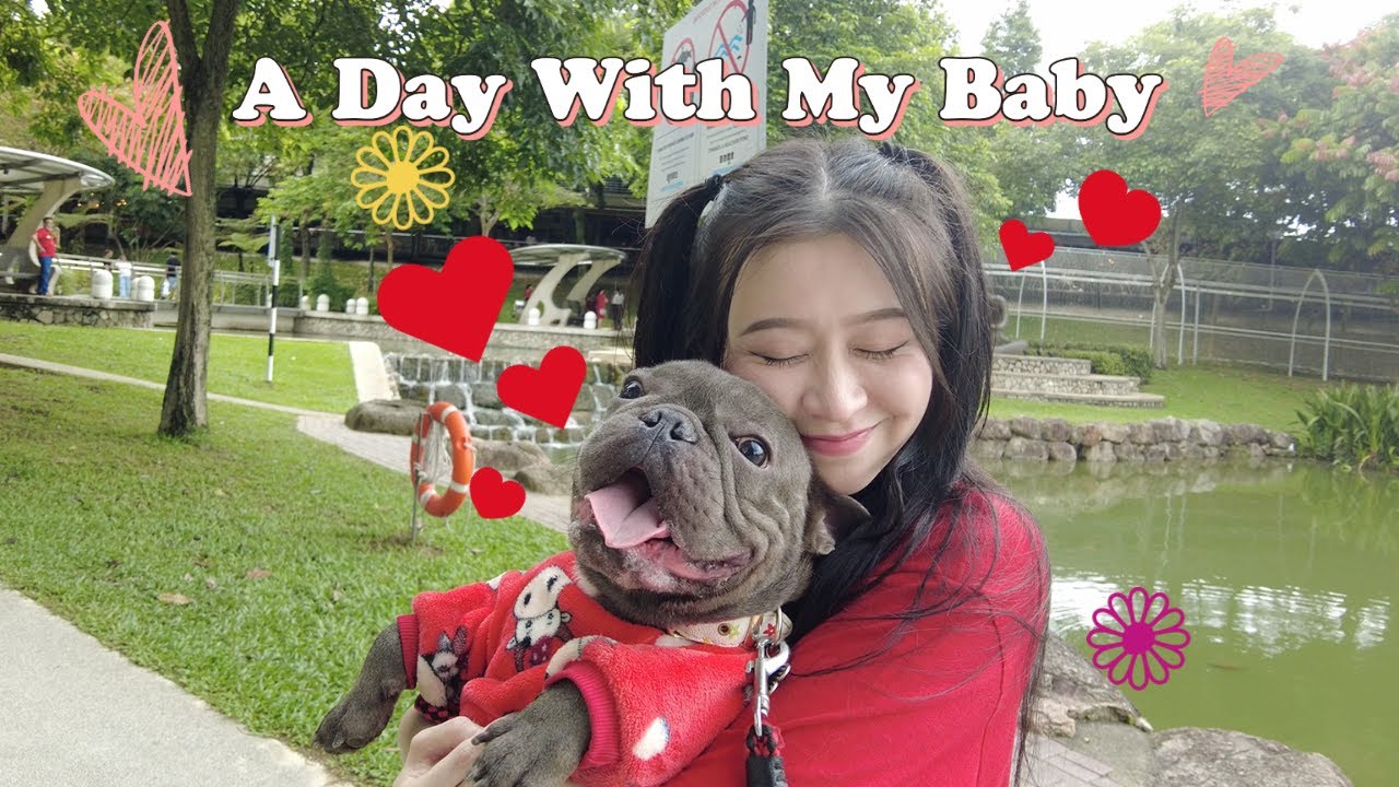 A day with my Frenchie | Dating with my beautiful Indonesian friend ...