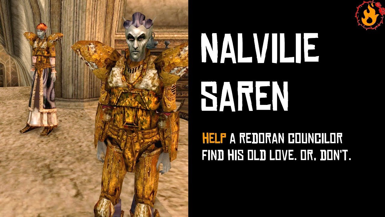 Nalvilie Saren - House Redoran Walkthrough (TES III Morrowind) - YouTube