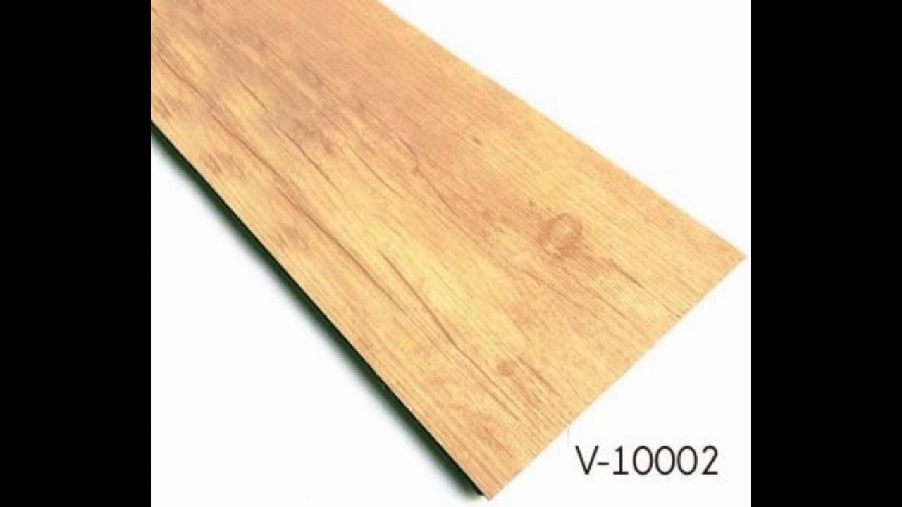 Plank Vinyl flooring WPC Wood Pattern PVC floorboard tile Company - YouTube