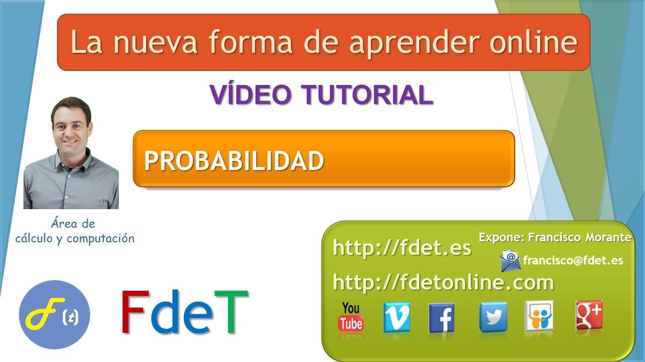 FdeT: PROBLEMA RESUELTO DE PROBABILIDAD 04 - YouTube