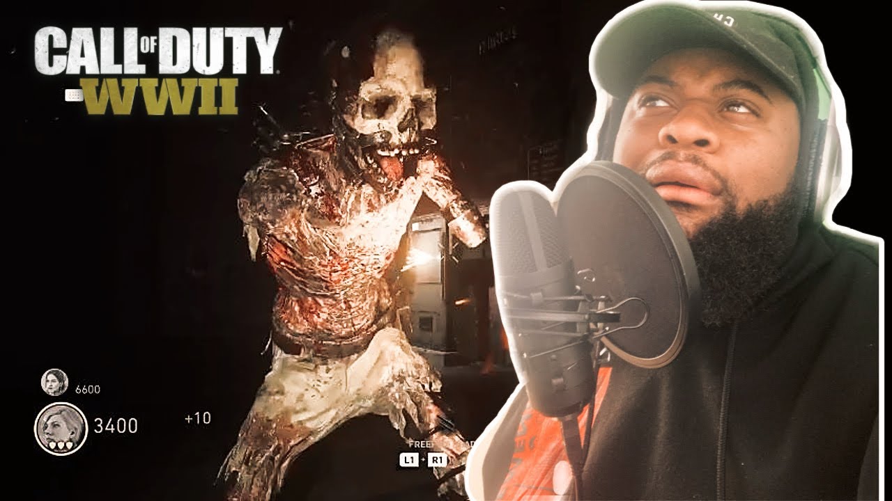 Call Of Duty WWll - NAZI ZOMBIES CAN I SURVIVE - YouTube