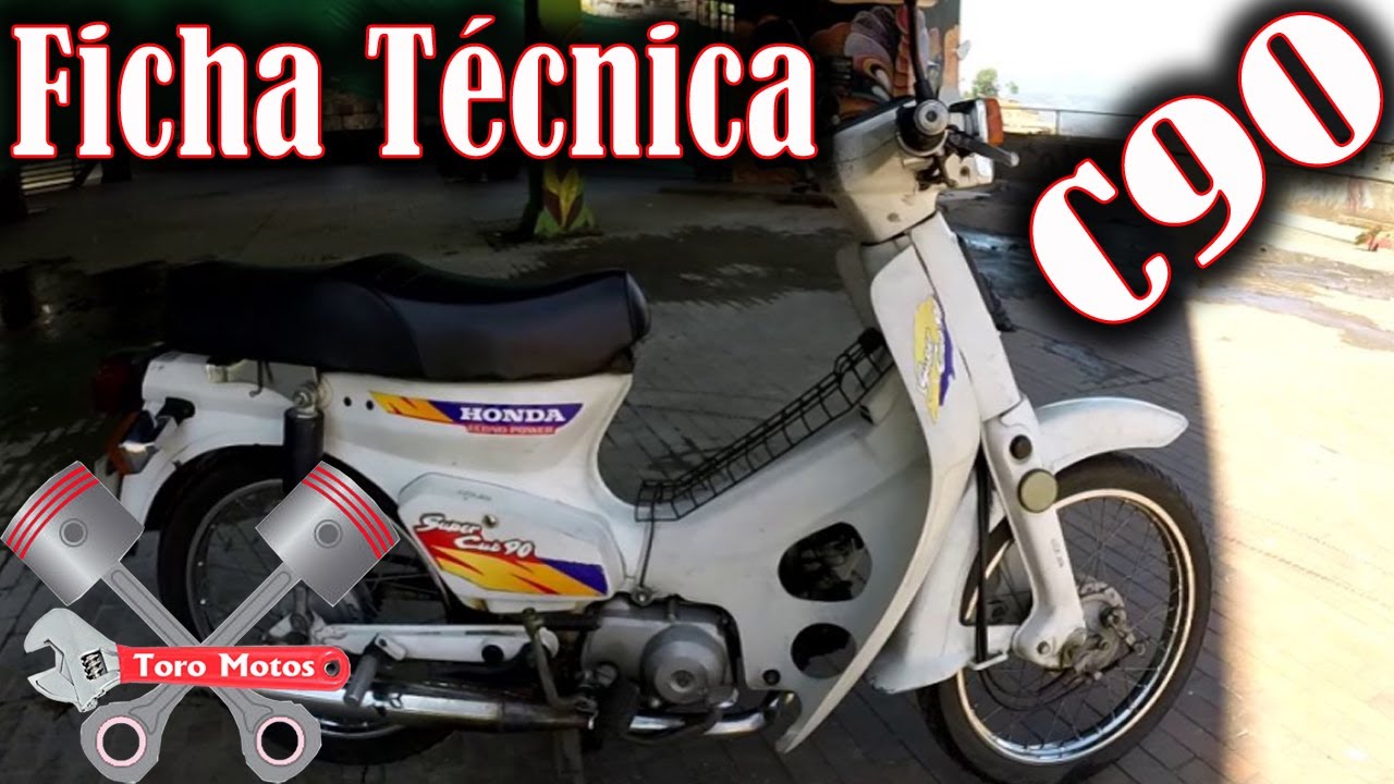 Honda C90 Ficha Técnica | ToroMotos - YouTube