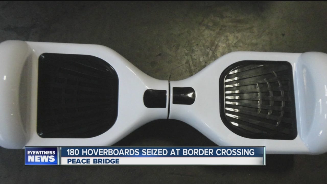 Fake hoverboards seized at the border - YouTube
