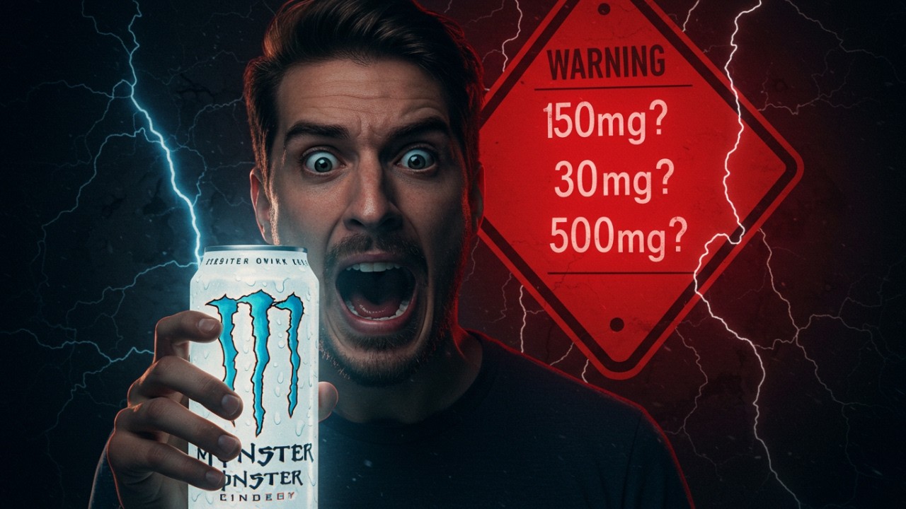 White Monster: The Caffeine Secret No One Tells You! - YouTube