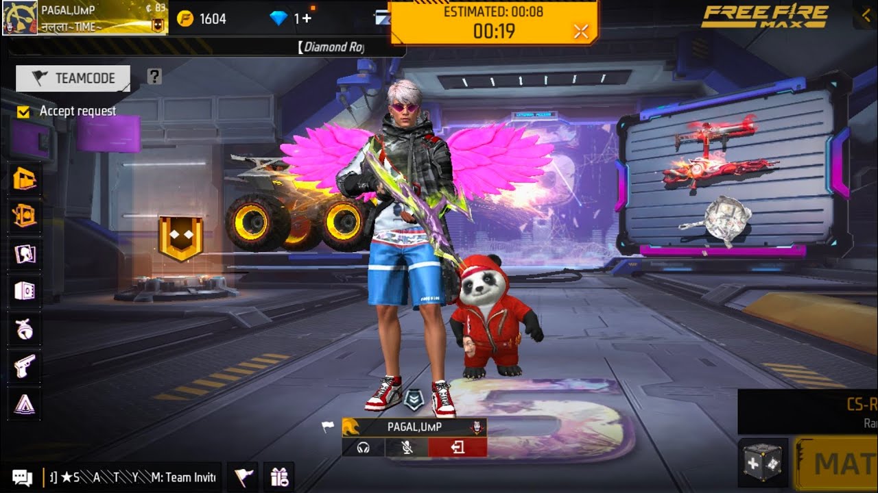 First Time Play CR - Ranked Free Fire 🔥 - YouTube