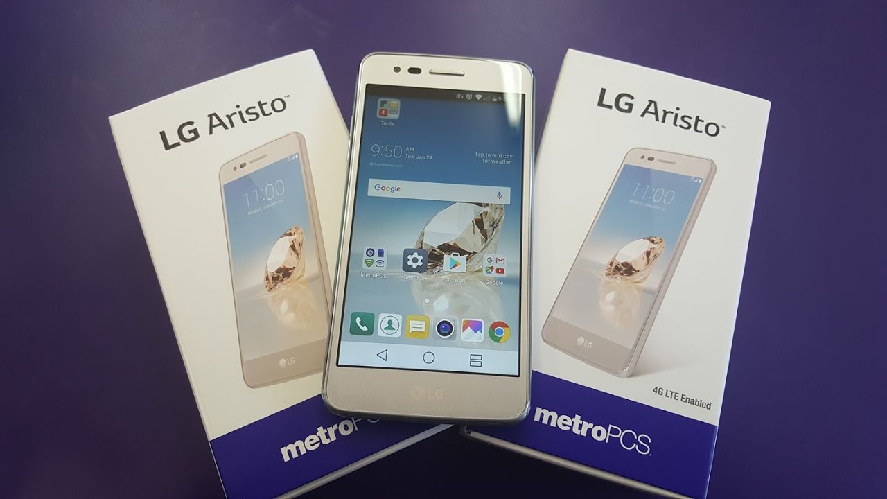 LG Aristo Unboxing and First Look For Metro Pcs - YouTube