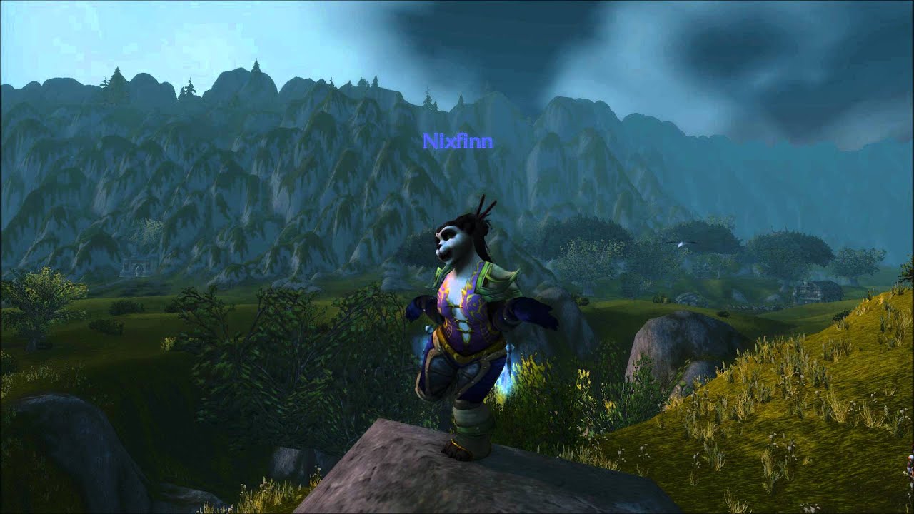 Best addition ever to World of Warcraft (Pandaren Female /dance) - YouTube