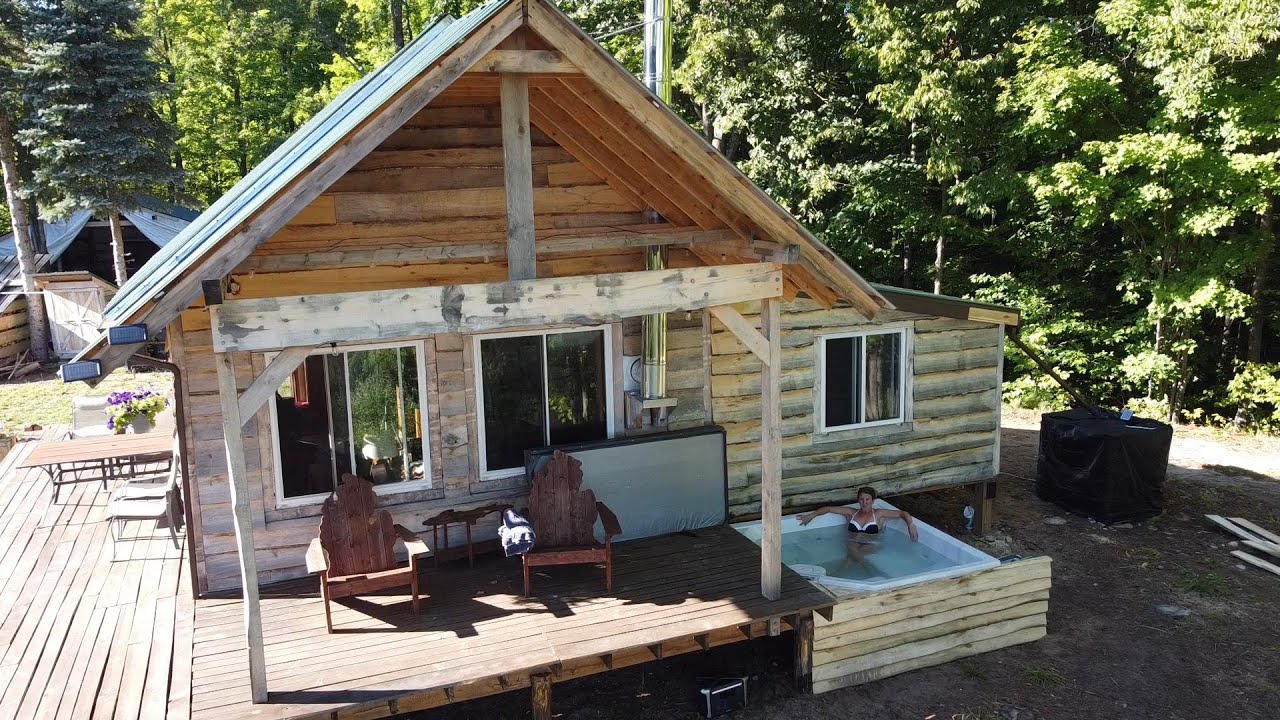 Solar Powered Off-Grid Hot Tub: Sustainable Relaxation - YouTube