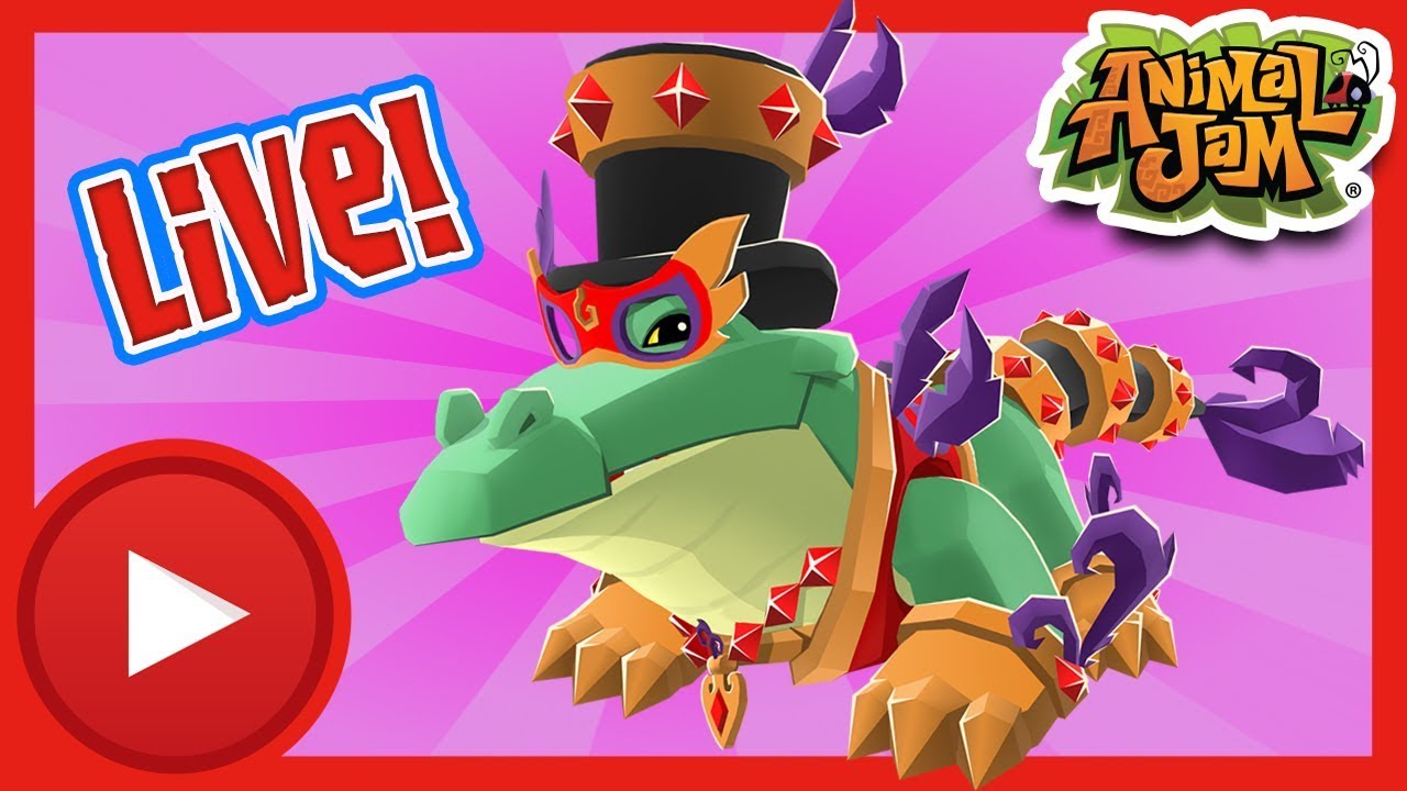 JOIN AJHQ LIVE! | Animal Jam Live Stream - YouTube