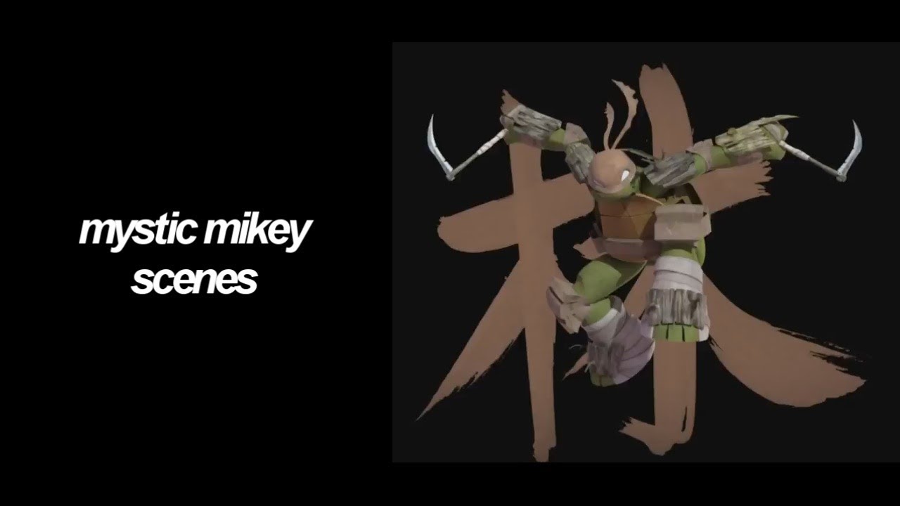 mystic mikey scenes I teenage mutant ninja turtles 2012 - YouTube