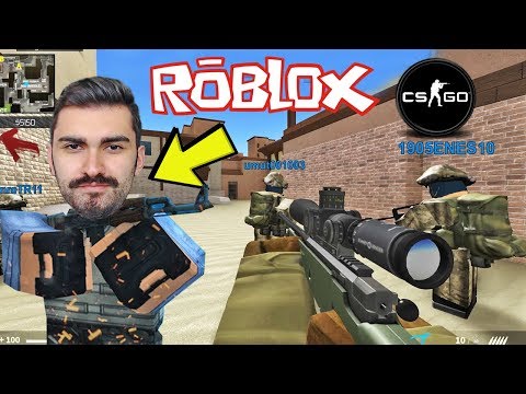 ROBLOX TA CS GO OYNAMAK - EFSANE KİLL COUNTER BLOX
