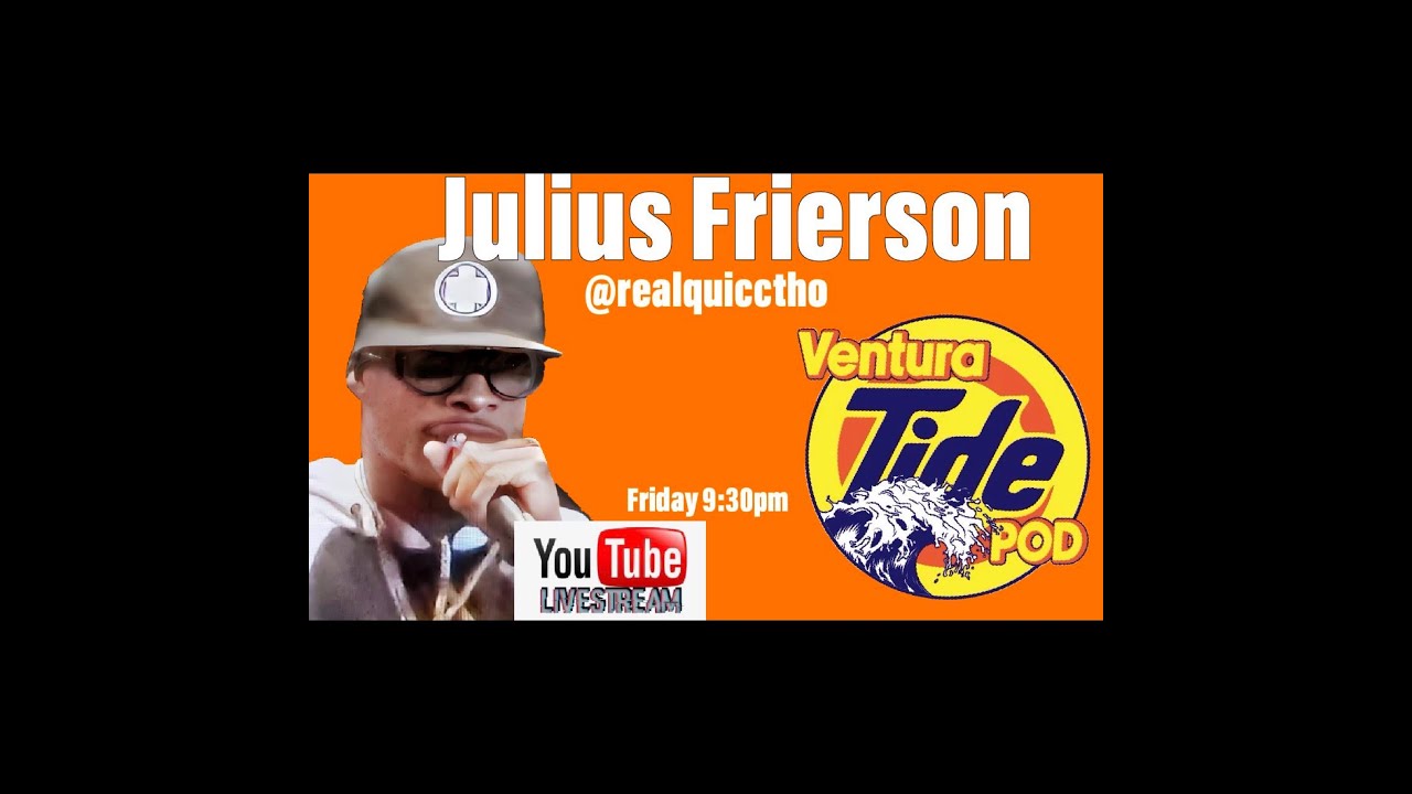 Julius Frierson @realquicctho local Comedian, call in 805-323-6224 ...
