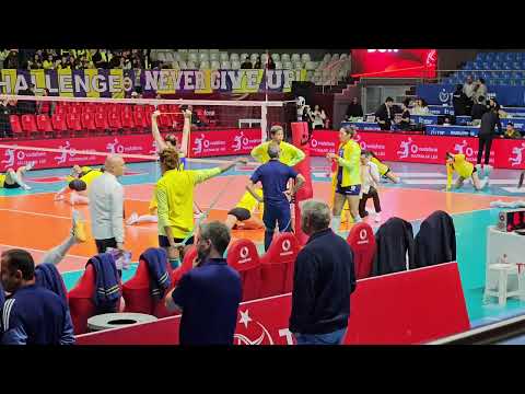 Fenerbahçe 2-3 Vakıfbank | Maç Önü Isınma Görüntüleri | 11.12.2025 #volleyball #voleybol #vargas 