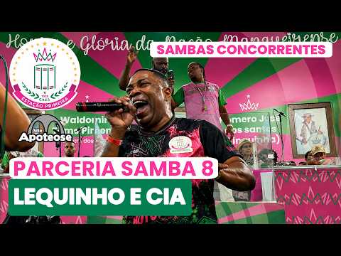 SAMBA CONCORRENTE MANGUEIRA 2027 AO VIVO | LEQUINHO E CIA - SAMBA 8