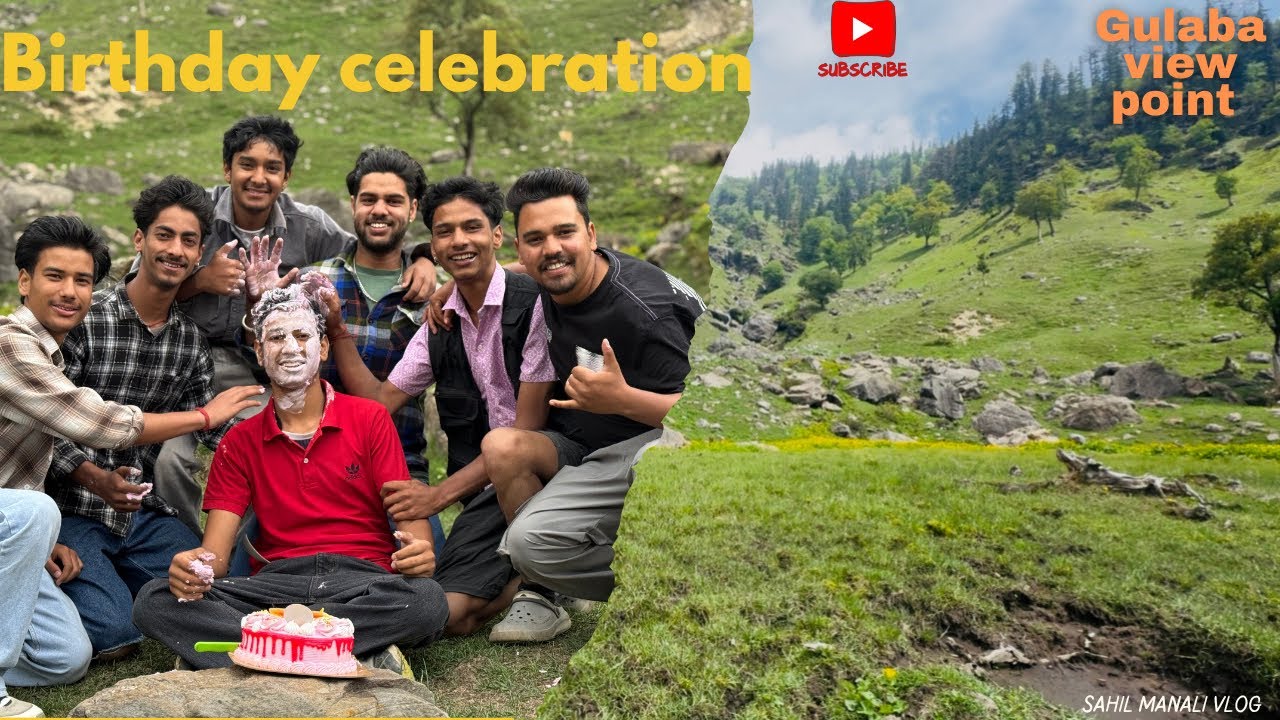 BIRTHDAY CELEBRATION 🎉 IN GULABA VIEW POINT 🥳|| - YouTube