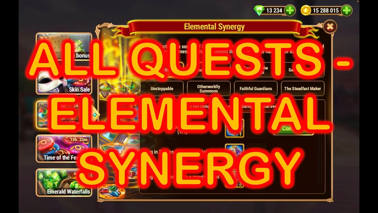 Hero Wars: Elemental Synergy on April 24, 2024 - YouTube