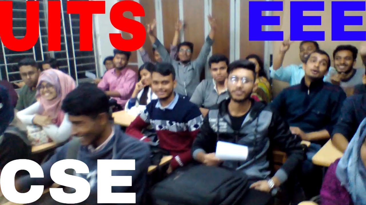 CSE & EEE Classroom (1st Semester) UITS Baridhara Dhaka - YouTube