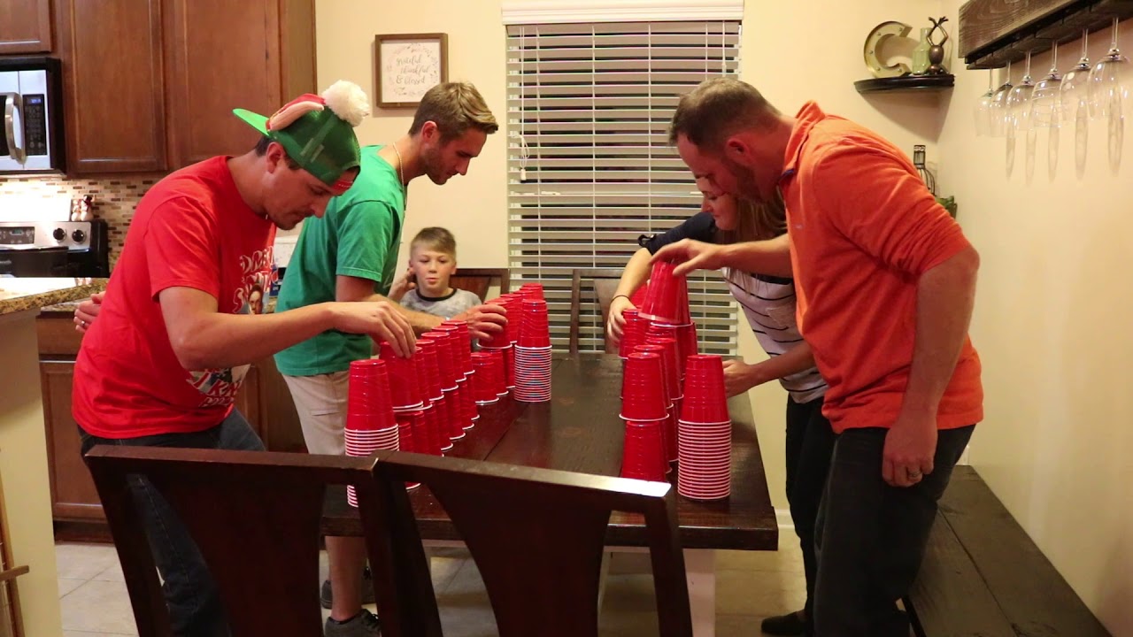 Cup Stacking Toddler Fail Funny - YouTube
