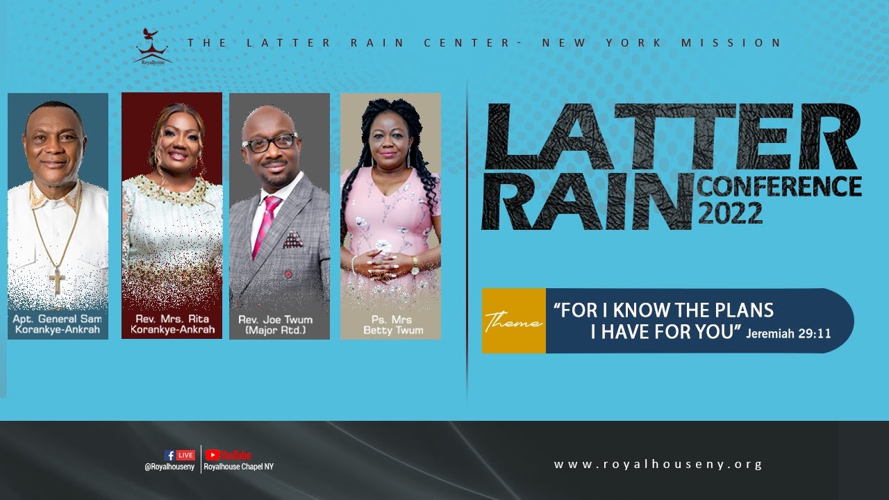 LATTER RAIN CONFERENCE 2022 (SUNDAY) - YouTube