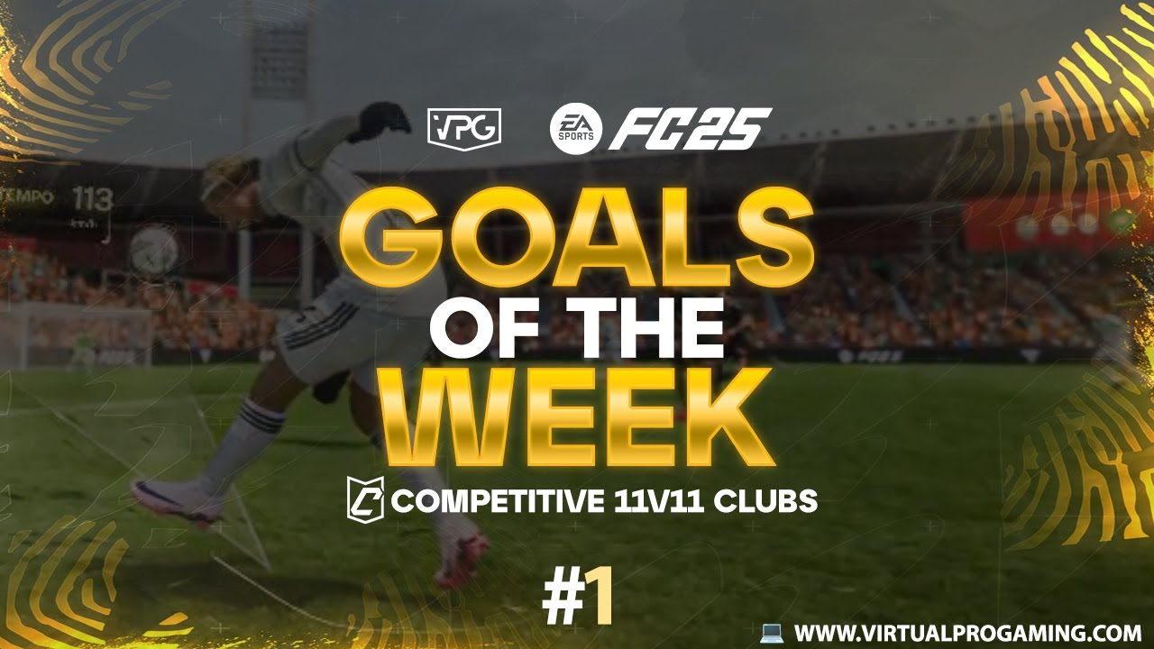 Top 10 FC25 Goals of the Week - (Competitive 11v11 Clubs) - YouTube
