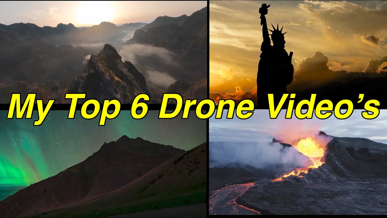 MY TOP 6 - Stunning Drone Shots From Around The World!! - YouTube