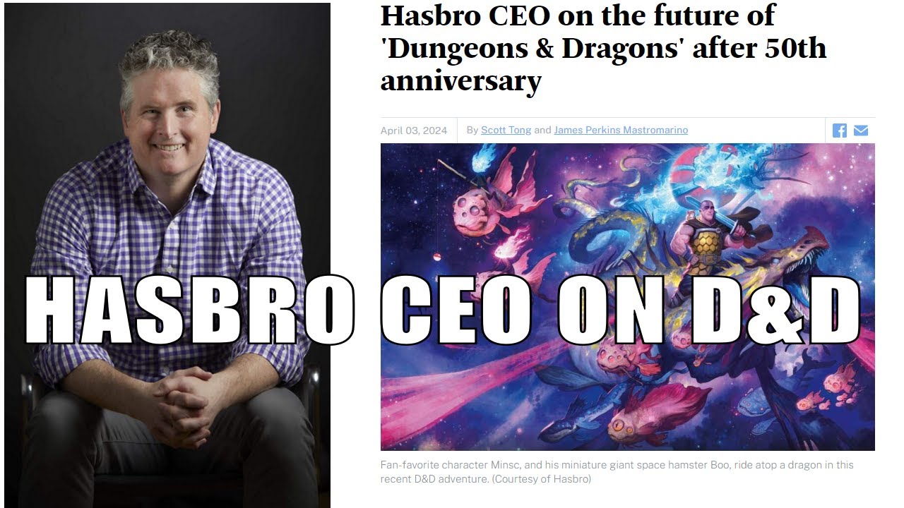 Hasbro CEO on D&D | Nerd Immersion - YouTube
