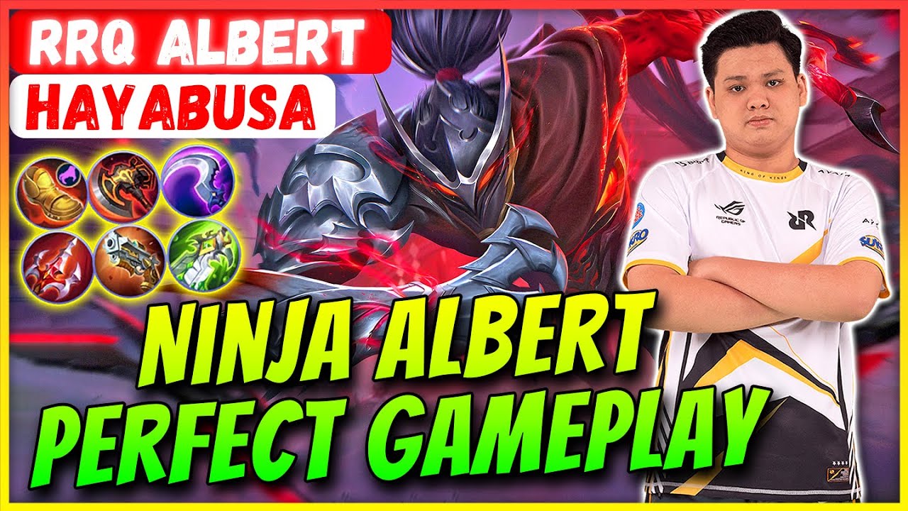 Ninja Albert Perfect Gameplay [ RRQ Albert Hayabusa ] Alborobob ...
