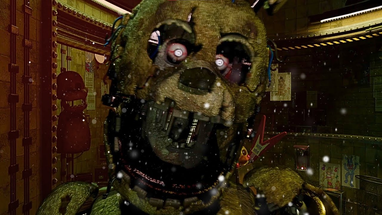 FNAF 3 PLUS IS HERE AND IT IS TERRIFYING... - YouTube