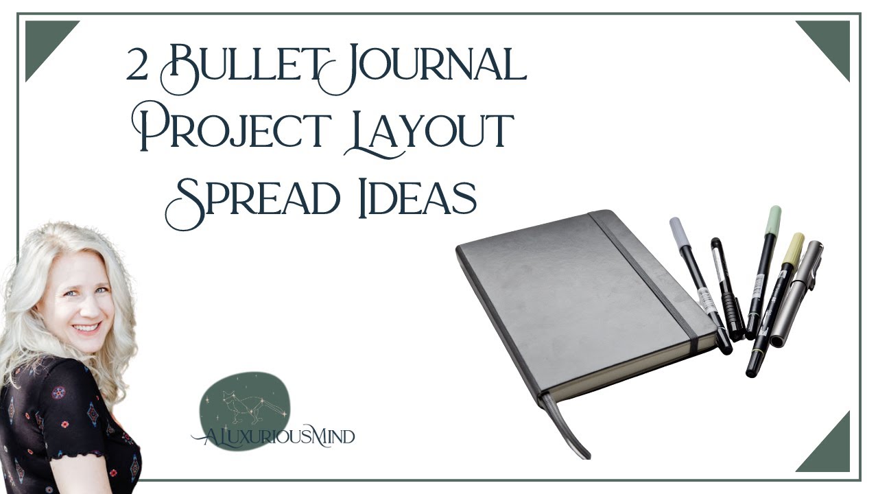 2 Bullet Journal Project Layout Spread Ideas - Organize tasks by ...