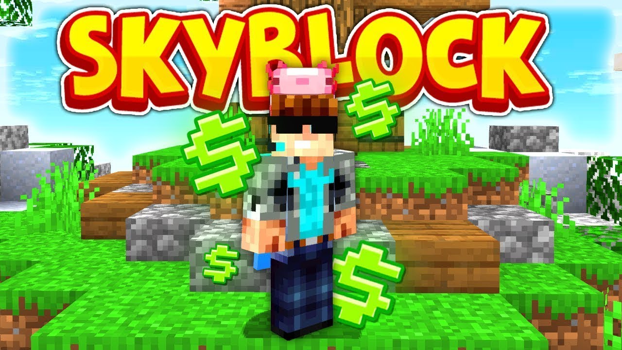 NOVO SERVIDOR de SKYBLOCK ONLINE para MINECRAFT JAVA e BEDROCK com VIP GRÁTIS - YouTube