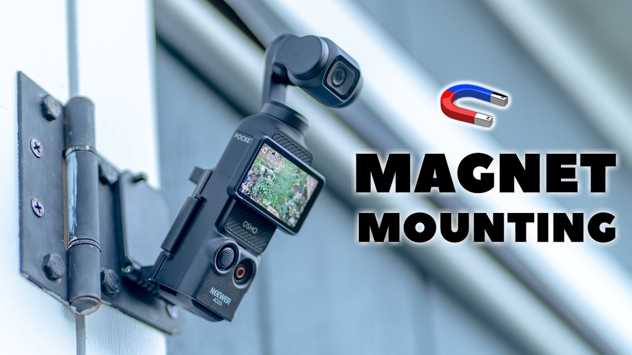 ENDLESS Mounting Options For Your Pocket 3! Neewer Magnetic Mount 🧲 ...