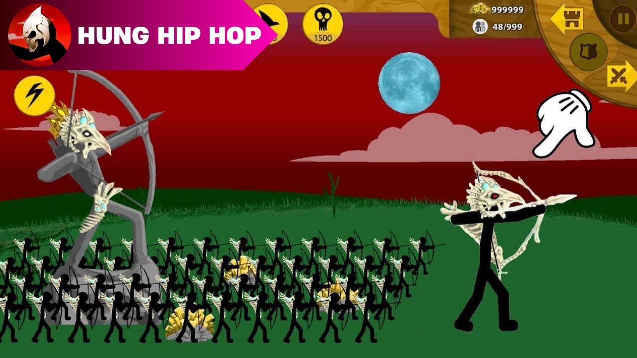 SUMMON STICK MAN ARCHERY ARMY VS FINAL BOSS - STICK WAR LEGACY - HUNG ...