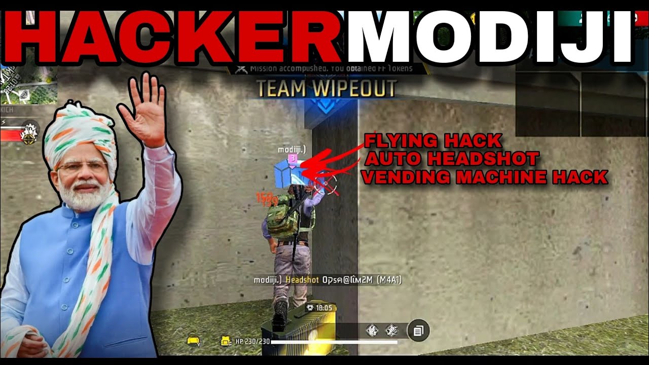 Guild War : Hackers Royal || Modiji The Hacker || Free Fire Guild War ...