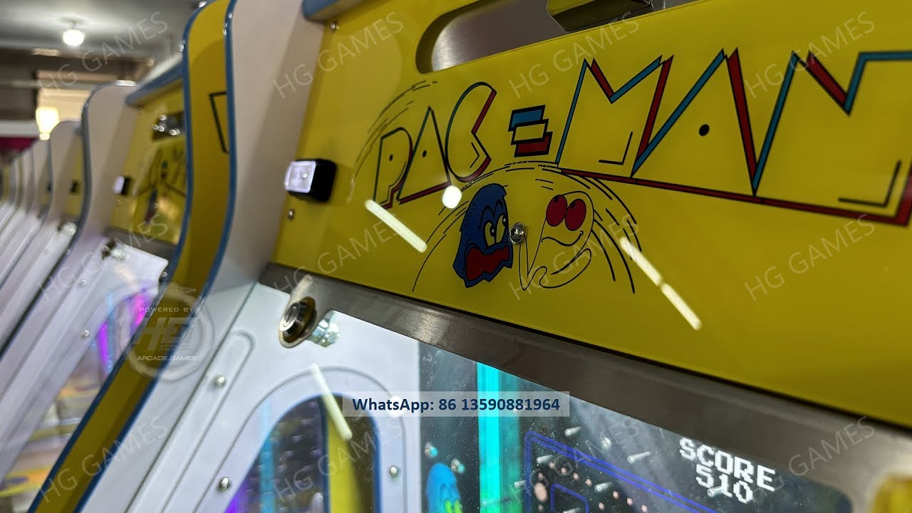 Pac-Man Arcade Game Machine,Pacman Coin Pusher Game Machine Popular USA ...