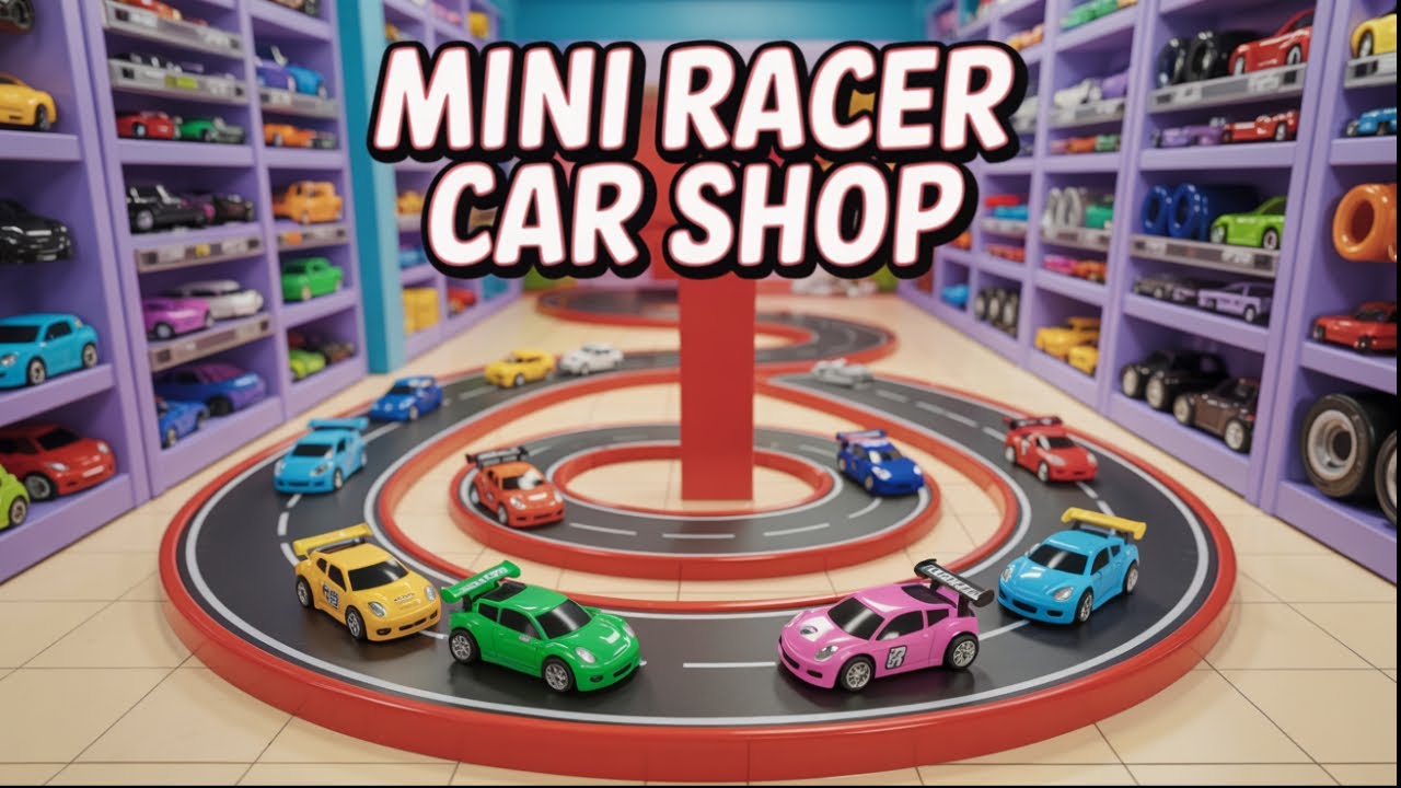 J'ouvre mon MAGASIN de MINI VOITURES de COURSE ! 🚗💨 (Mini Racer Car ...