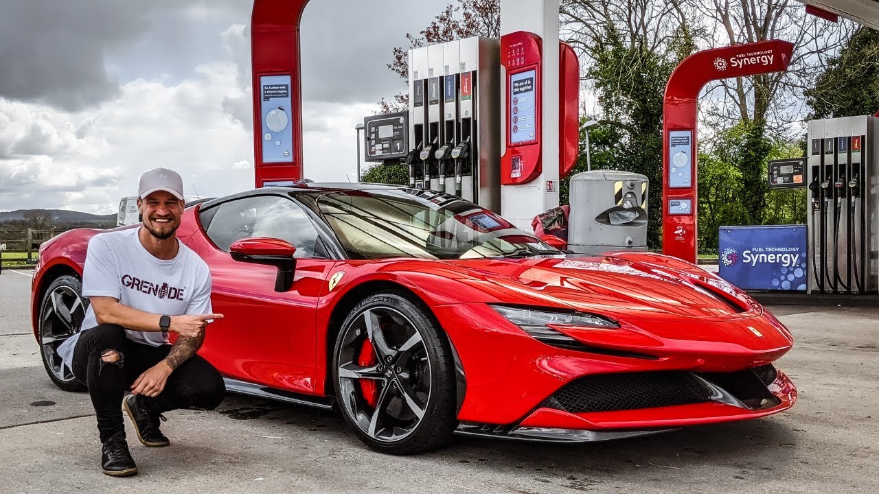 My INSANE First Drive in the 1,000bhp Ferrari SF90 Stradale!! - YouTube