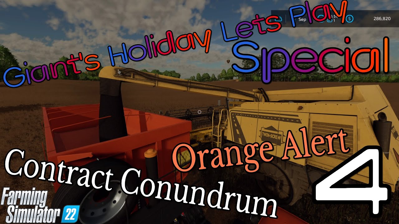 Giant's Holiday Lets Play Special #4 Orange Alert , Contract Conundrum ...