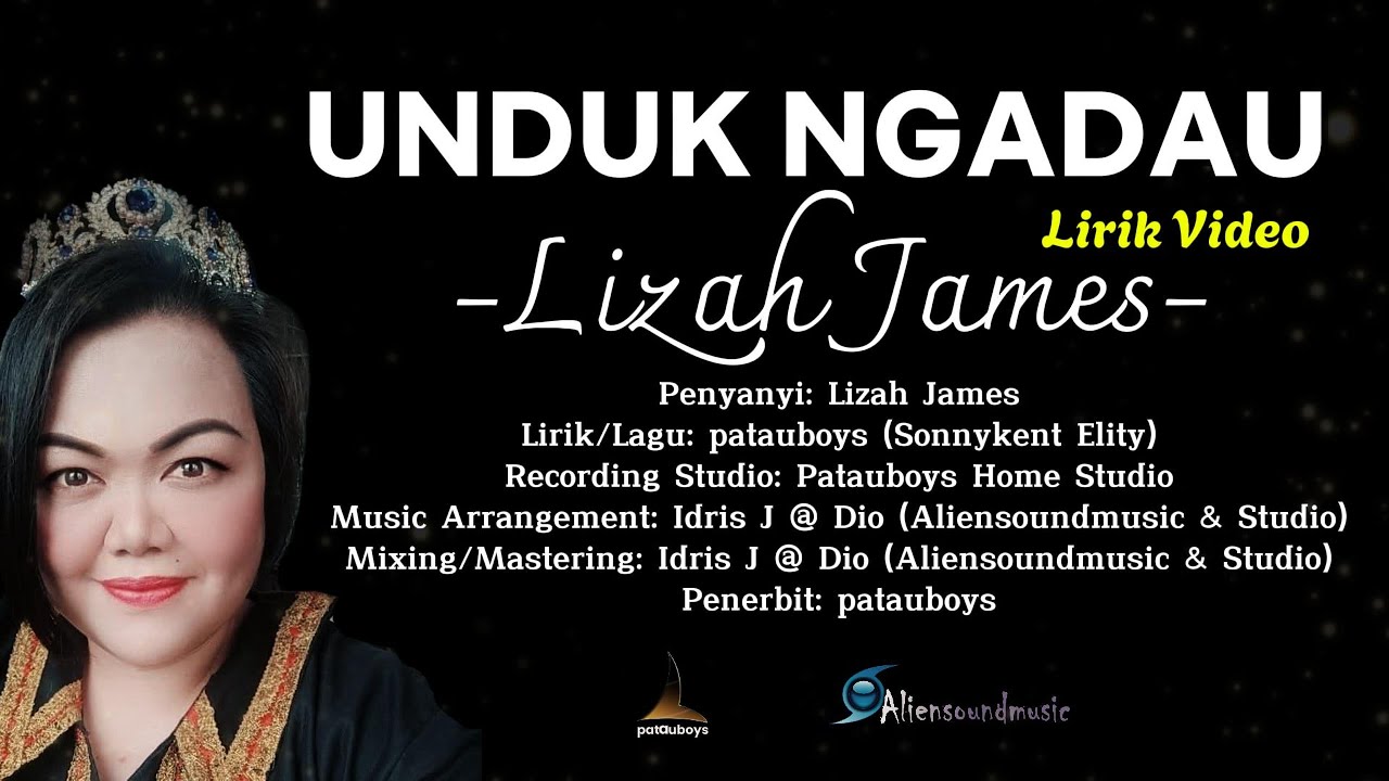 Unduk Ngadau-Lizah James (Lirik Video) - YouTube