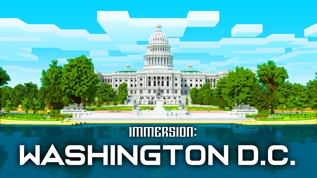 Minecraft - Immersion: Washington DC by Shapescape - Review - YouTube
