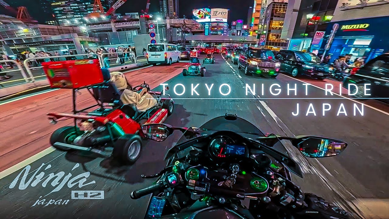 Tokyo Night Ride by Ninja H2 Episode 89/東京/Japan/Kawasaki Ninja H2【4K】 - YouTube