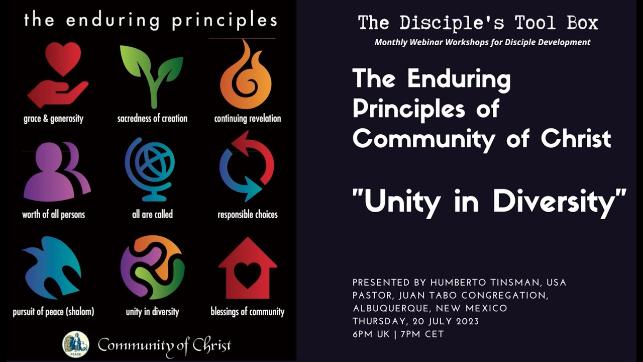 Enduring Principles: "Unity in Diversity" presented by Humberto Tinsman ...