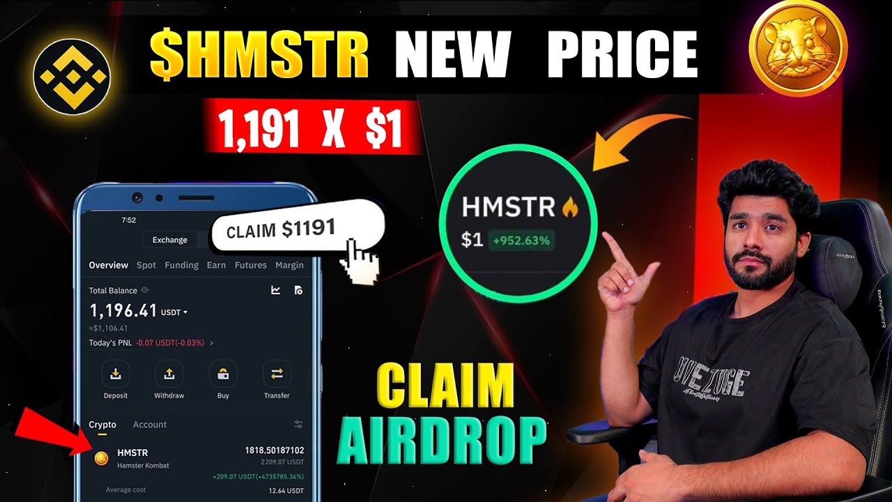 HMSTR PRICE 1$ ?? || REAL PRICE HMSTR 1 $ || CLAIM FULL AIRDROP ...