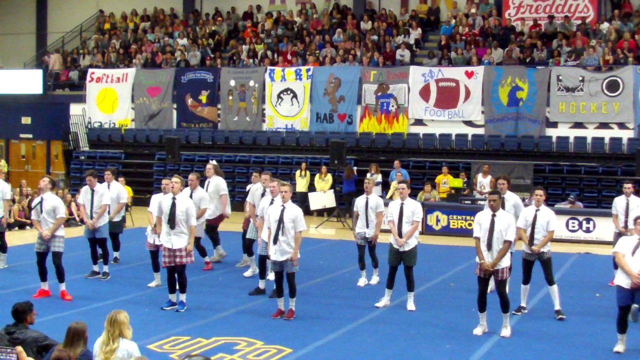 UCO Sigma Tau Gamma Cheer and Dance 2016 - YouTube