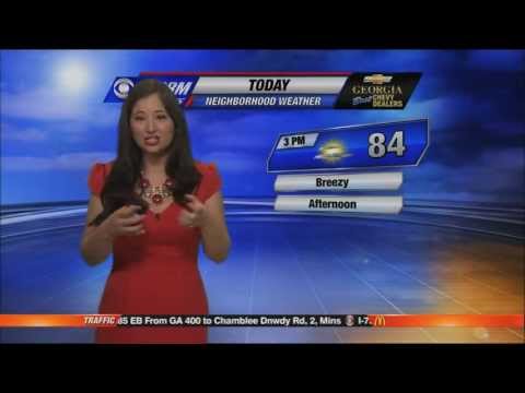 Jennifer Valdez May 23, 2013 Weather from Better Mornings Atlanta - YouTube
