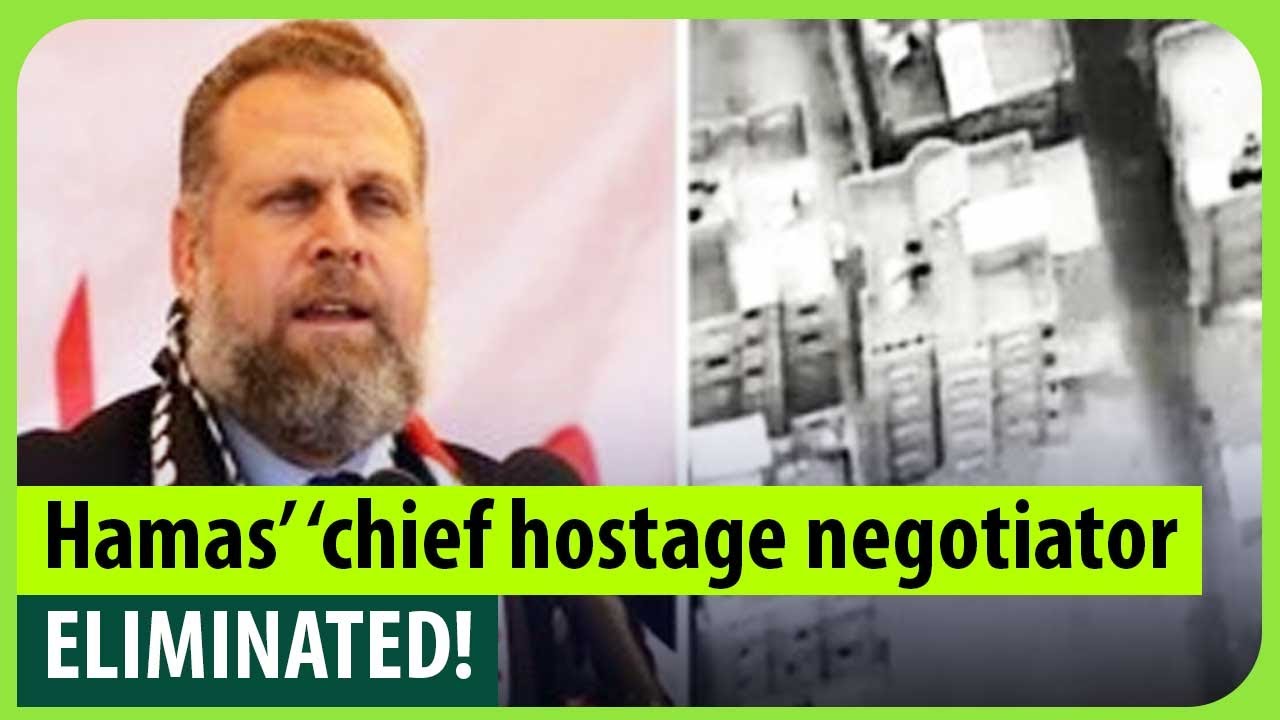 Hamas’ ‘chief hostage negotiator’ Osama Mazini neutralised - YouTube
