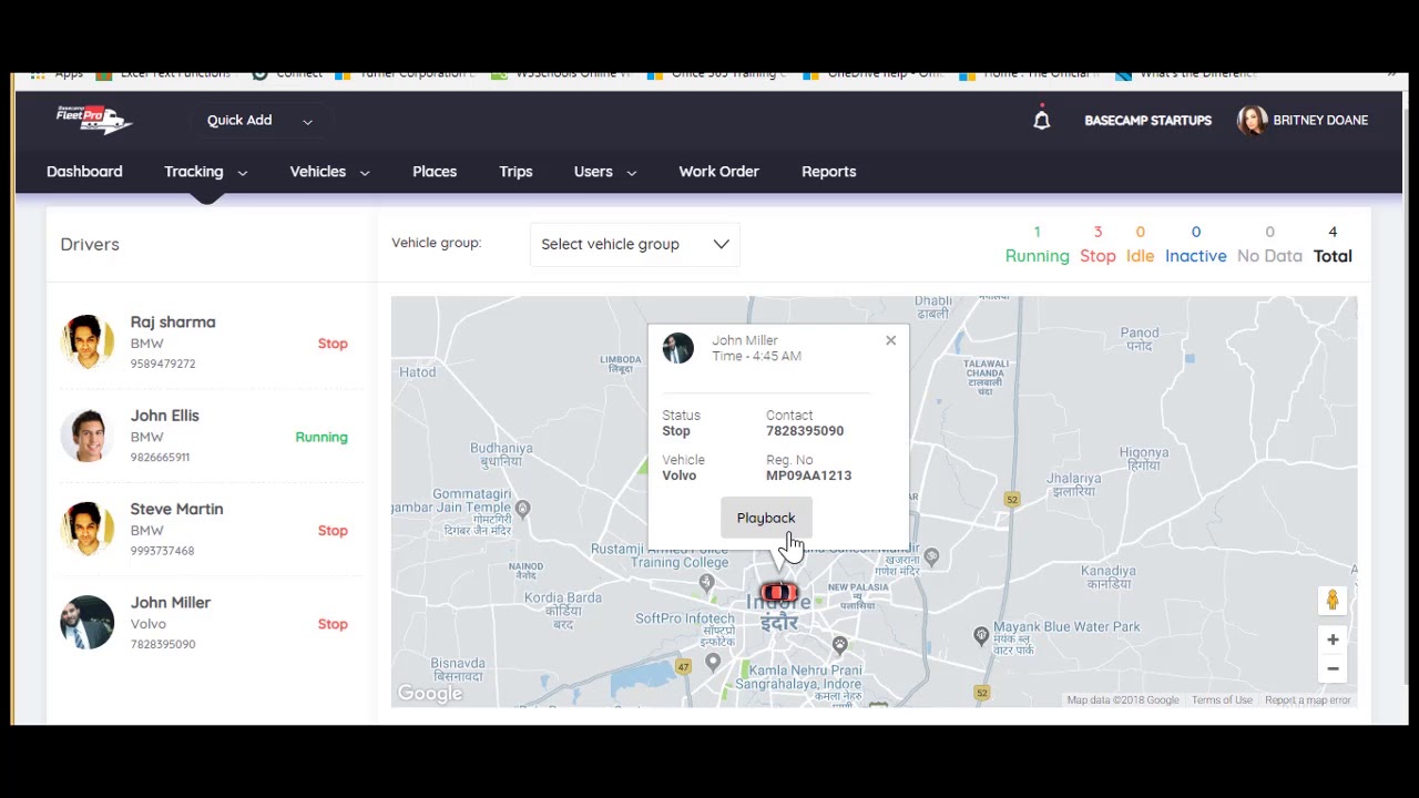 Fleet Management System Demo - YouTube