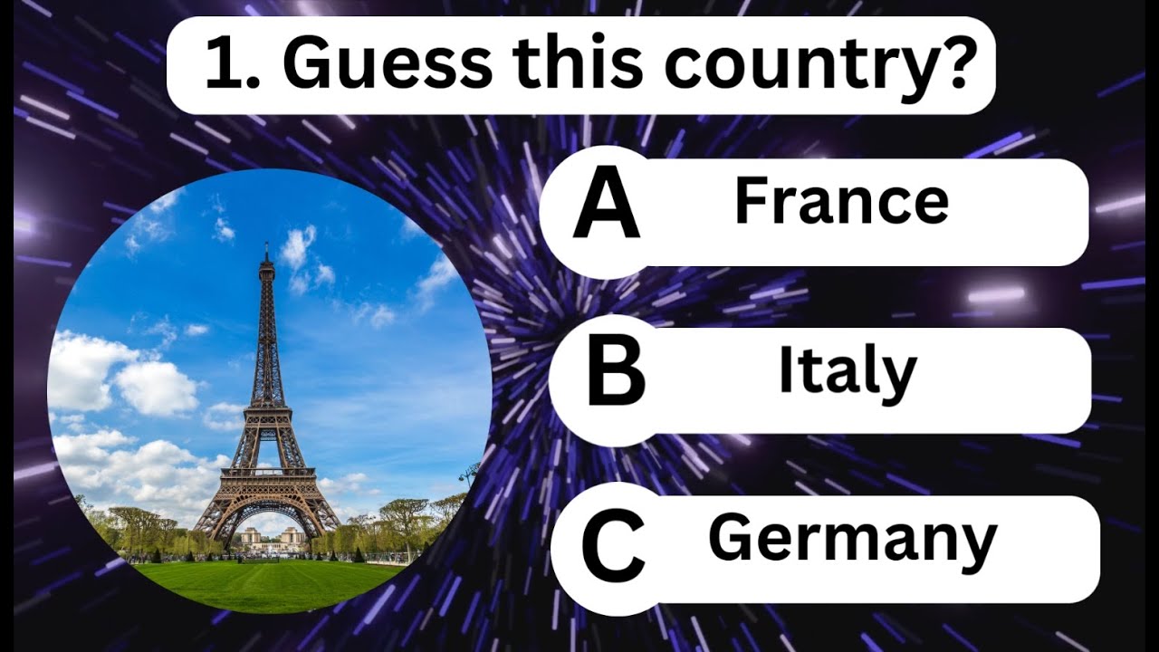 Can You guess the country by looking at photo? | Fun Quiz Challenge ...