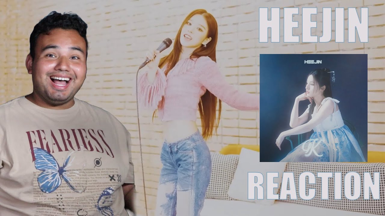 HeeJin 'K' Full EP Reaction!!! "Algorithm" MV, "Video Game", "Addiction ...